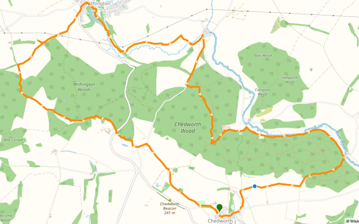 Chedworth to Withington walk in the Cotswolds (11 miles circular)