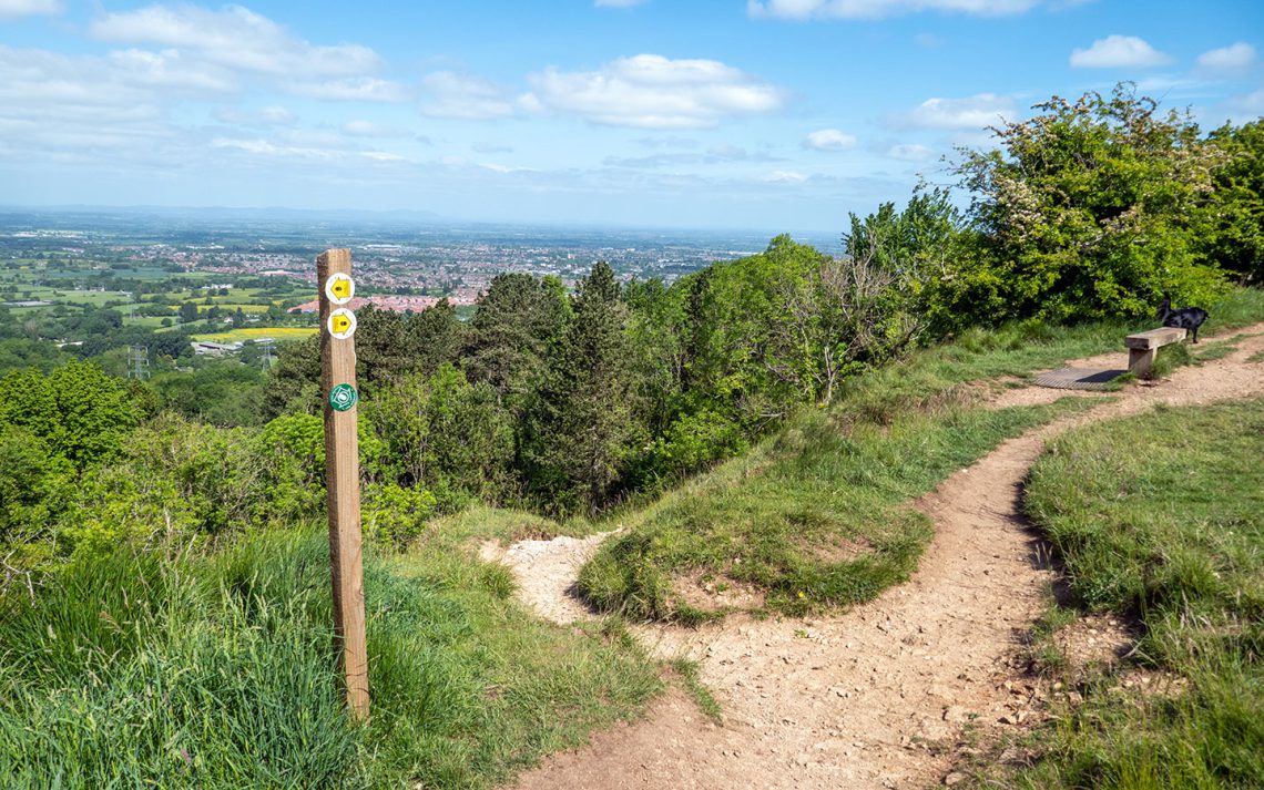 Leckhampton Hill walk near Cheltenham (3 miles circular)