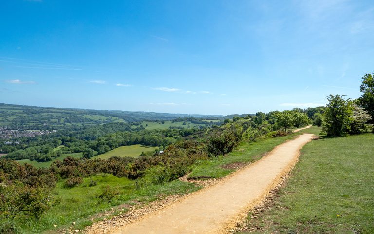 Leckhampton Hill walk near Cheltenham (3 miles circular)