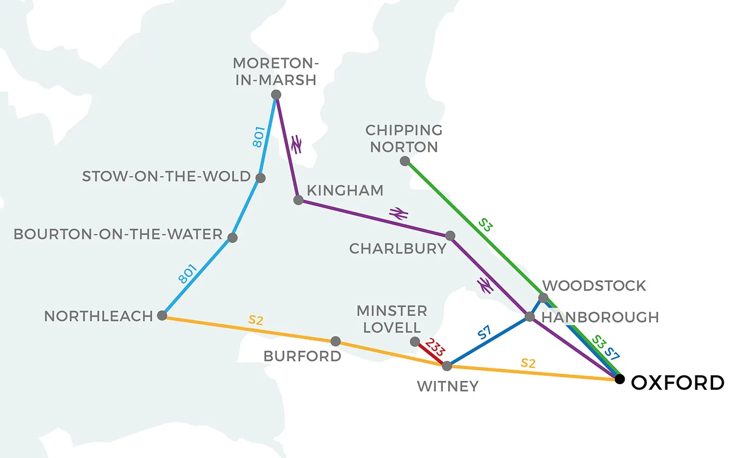 9 easy day trips from Oxford to Cotswolds without a car