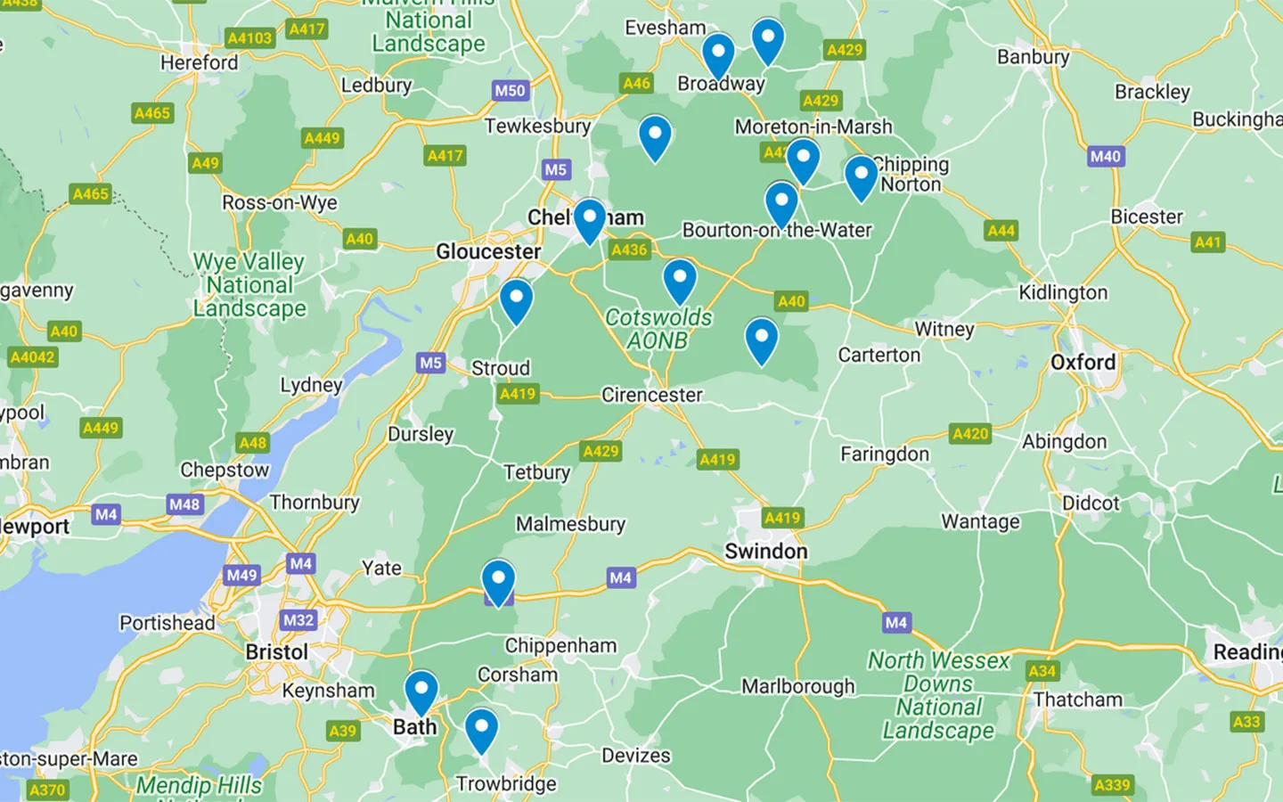Map Of Cotswolds Villages 18 Prettiest Cotswolds Villages To Visit In